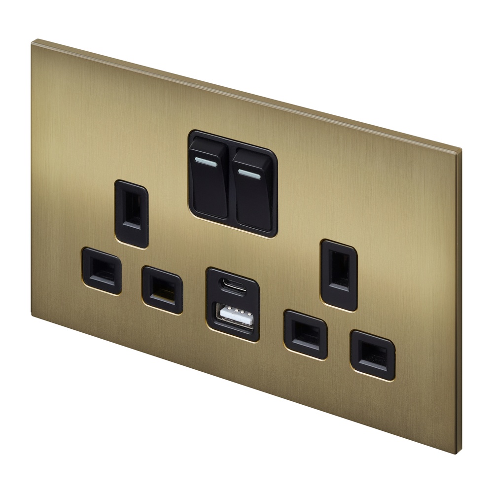 Aura RetroTouch Light Switches & Plug Sockets